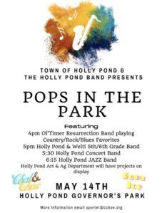 Holly Pond High School, 5th and 6th grade bands to perform at Pops in ...