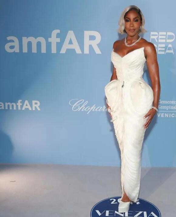 Kelly Rowland’s Venice Couture Look Is Everything: Futuristic ...