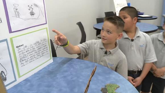 Virginia third graders hope their award-winning science project saves ...
