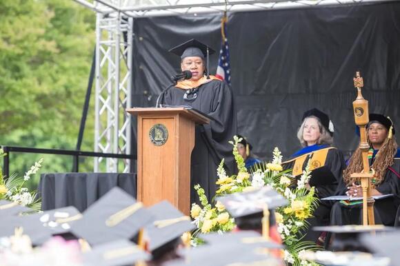 Oglethorpe University holds its largest commencement