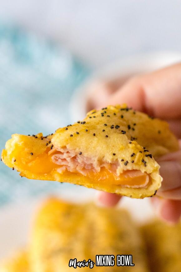 Golden Ham & Cheese Crescent Sticks - NewsBreak