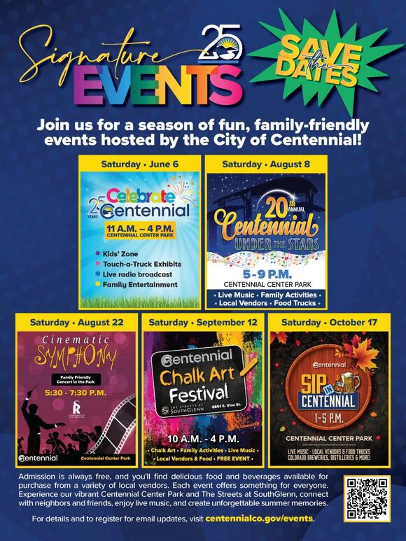 Centennial Announces 2026 Signature Events Lineup - NewsBreak