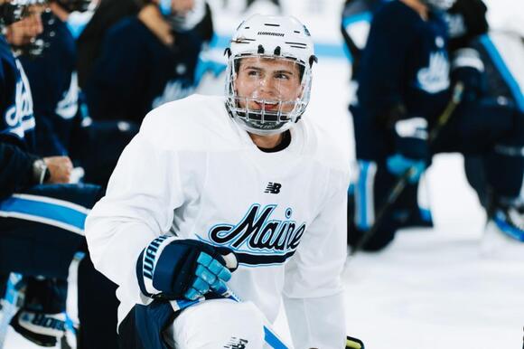 Owen Fowler shines for UMaine hockey in exhibition win over Army