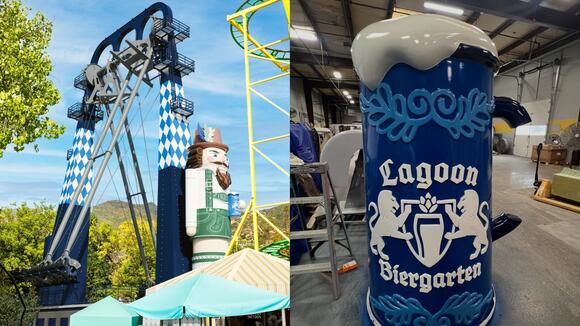 Lagoon Amusement Park announces 2026 opening date - NewsBreak