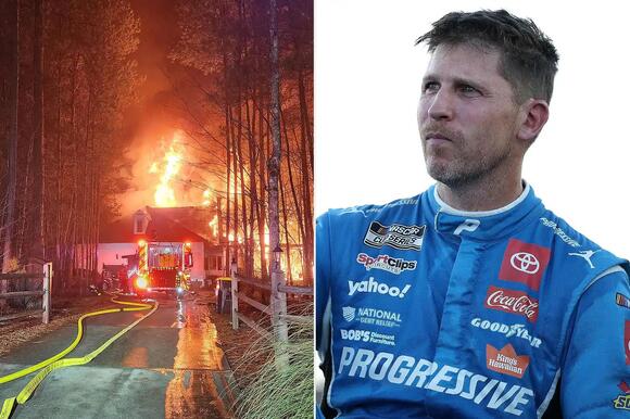 NASCAR Star Denny Hamlin Breaks Silence After Death of His Father in ...