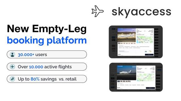 SkyAccess Launches Public Platform to Book Private Jet Empty-Leg ...