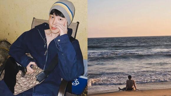 “My Ocean Prince”: BTS' Jimin’s beach photo with his tattoos shared by ...