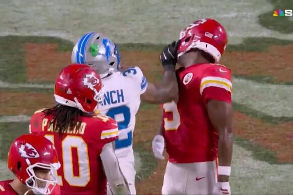 How Patrick Mahomes responded to Brian Branch’s Chiefs slap after ...