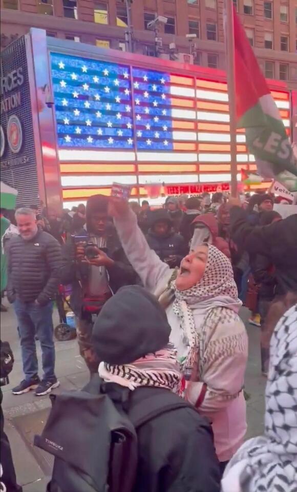 NYC anti-Israel protesters call for ‘intifada revolution’ hours after ...