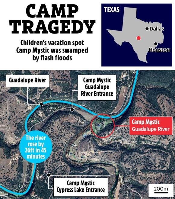 Desperate rescuers scour flash flood-ravaged Texas for 27 missing Camp ...