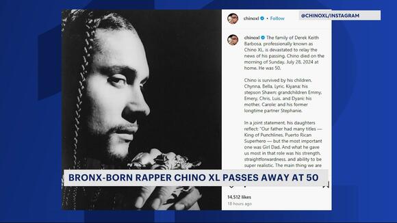 Bronx rapper Chino XL has died