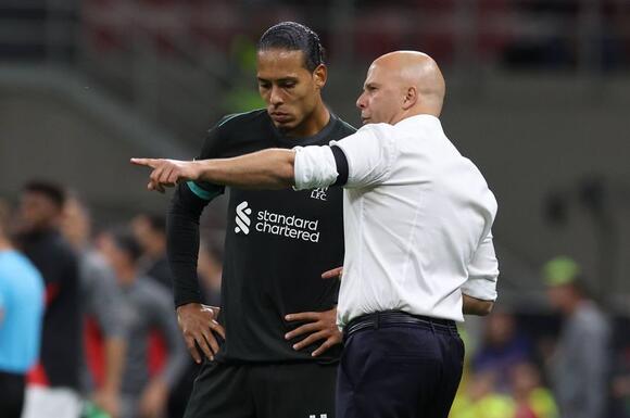 Arne Slot's alleged text message to Virgil van Dijk sparks controversy ...