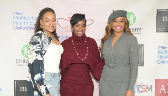 Demetria McKinney, Shamea Morton & Dr. Karri Bryant Attend First Ladies ...