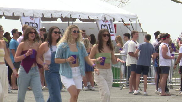 Hundreds of Fairfield University students celebrate annual springtime ...