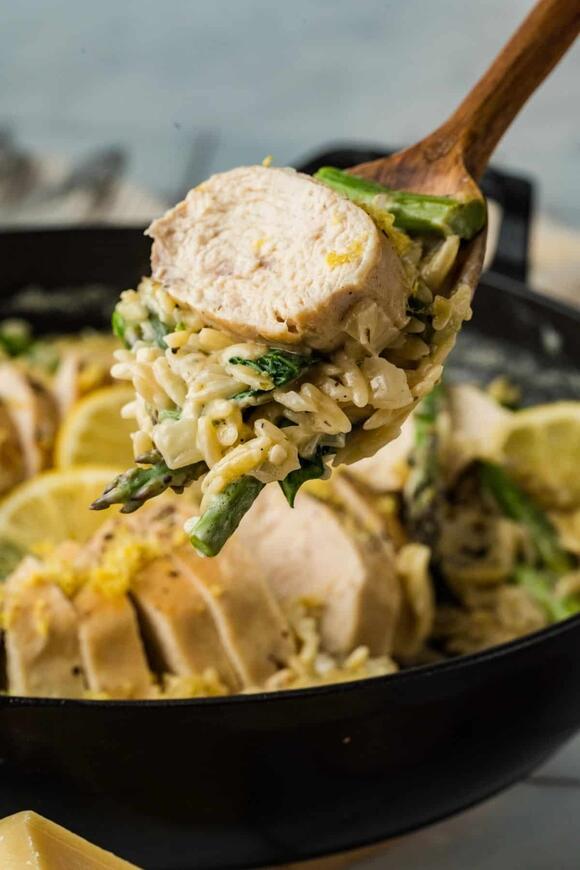 Creamy Lemon Chicken Orzo - NewsBreak