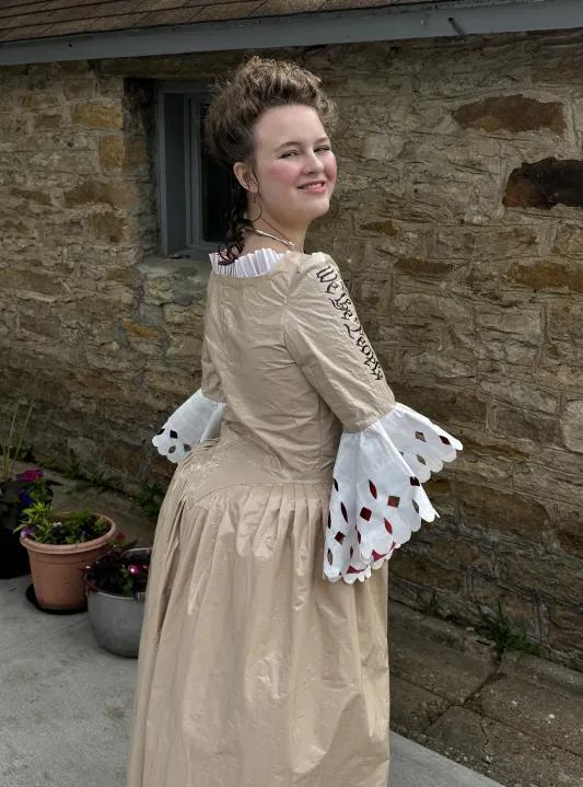 Photos: Teen wins scholarship for Constitution-inspired duct tape dress ...