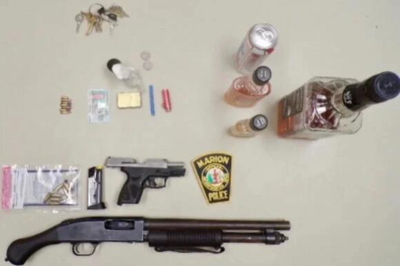Two Guns, Cocaine, and Open Alcohol Found in Car - NewsBreak