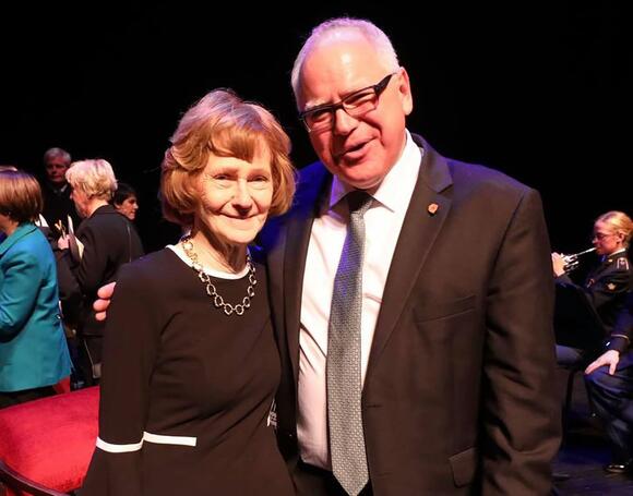 Tim Walz’s Mom Fights to Keep Peace Between Him and His Trumpy Brother