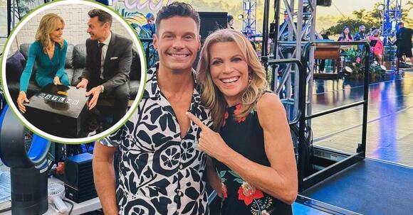 Ryan Seacrest And Vanna White Bond Backstage At ‘Wheel Of Fortune’ Amid ...