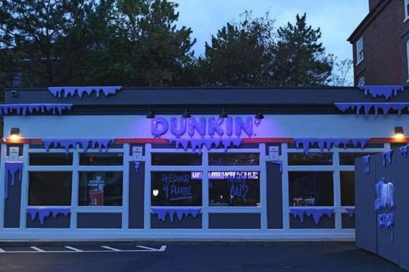 Salem, Massachusetts Dunkin’ Goes All Out With A Halloween Makeover ...