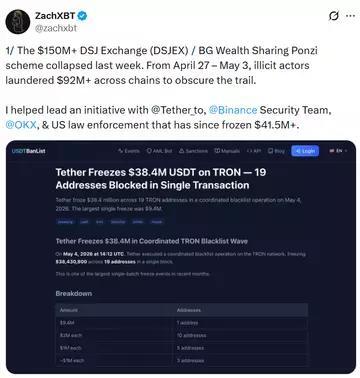 Law enforcement freezes $41M connected to $150M crypto Ponzi collapse ...