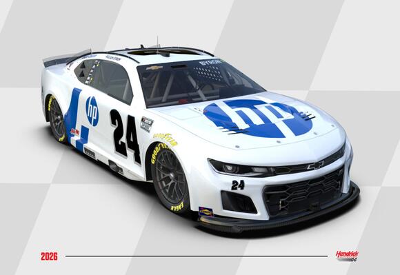Chase Elliott, William Byron, Alex Bowman reveal 2026 paint schemes ...