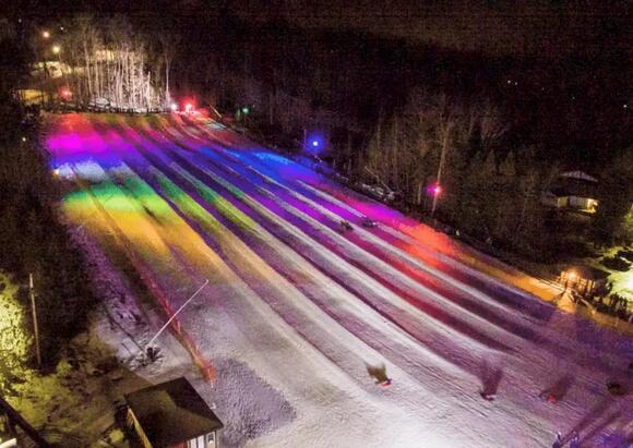 Tubing After Dark: New York Mountain Adds LED Night Adventure - NewsBreak