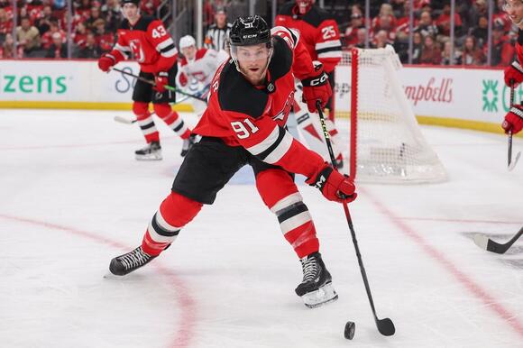 Jesper Bratt puts finishing touch on Devils' OT win over Canadiens ...