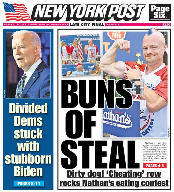 The 25 best New York Post covers of 2024 - NewsBreak