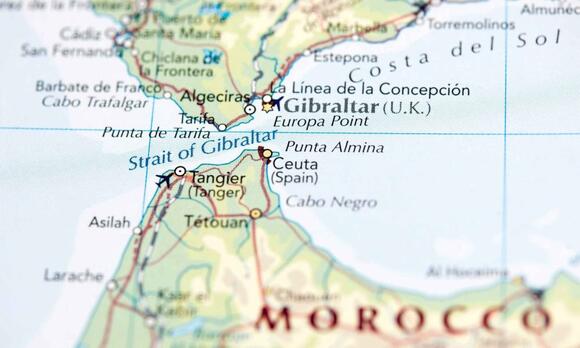 The Strait of Gibraltar is disappearing due to tectonic plate movements ...