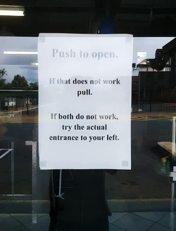 19 Door Signs That Made Visitors Think Twice - NewsBreak