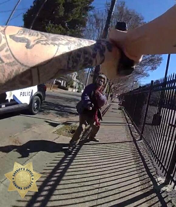 “Shoot Me,” Man Yells Before Police Gunfire Erupts Near California ...