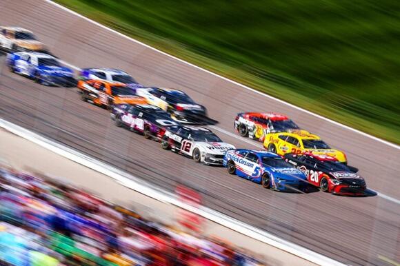 NASCAR starting grid and TV schedule for Kansas Speedway - NewsBreak