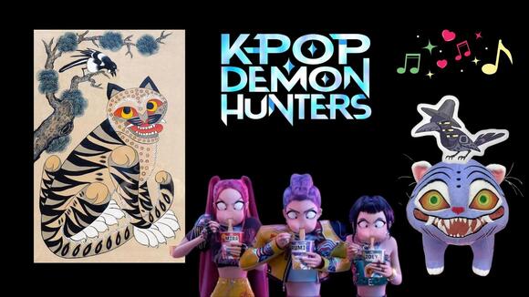 K-Pop Demon Hunters: demon pets and traditional Korean art, a cultural ...