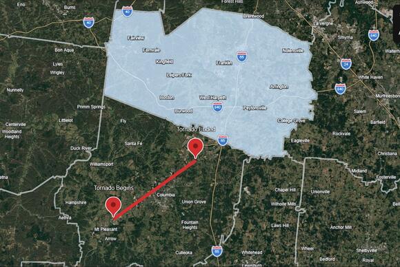 EF-1 tornado confirmed near Spring Hill - NewsBreak