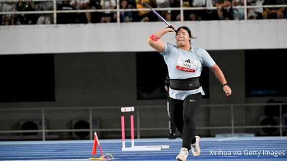 Ziyi Yan Stuns With World-Leading, Diamond League Record Javelin Throw ...