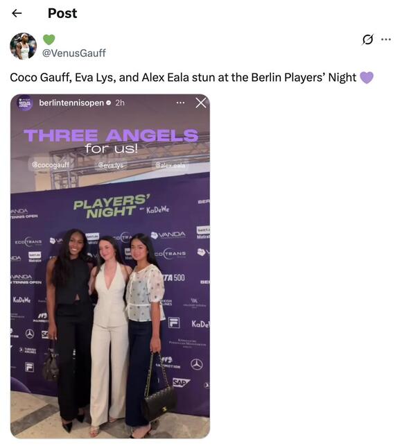 Coco Gauff, Aryna Sabalenka, Jessica Pegula, and Others Dazzle in ...