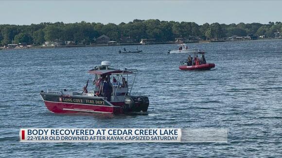 Missing kayaker found dead by divers in Cedar Creek Lake - NewsBreak