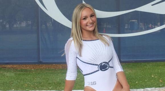 Penn State Gymnastics Forced To Delete Viral Tweet That Showed A Little ...