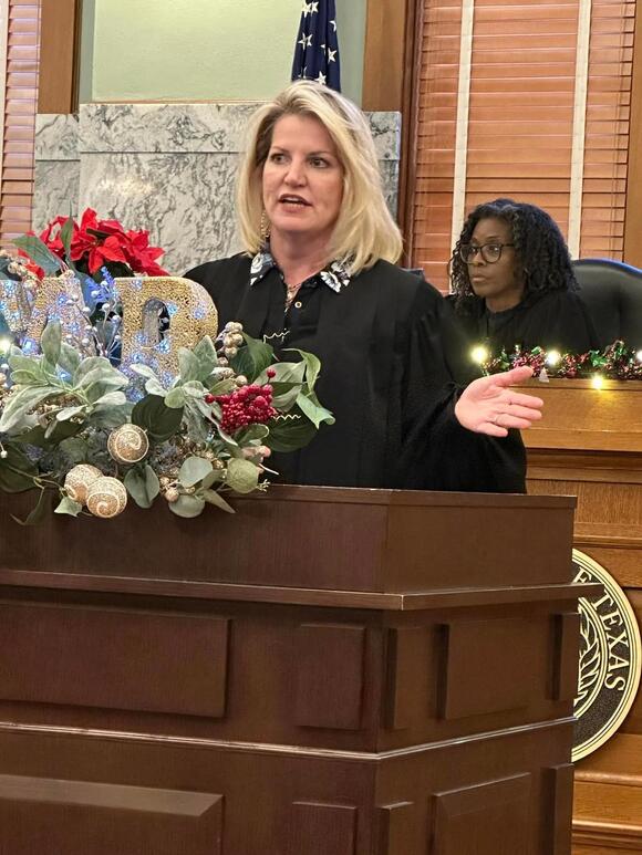 Prominent Texas judge Kelli Johnson disappears from court after ...
