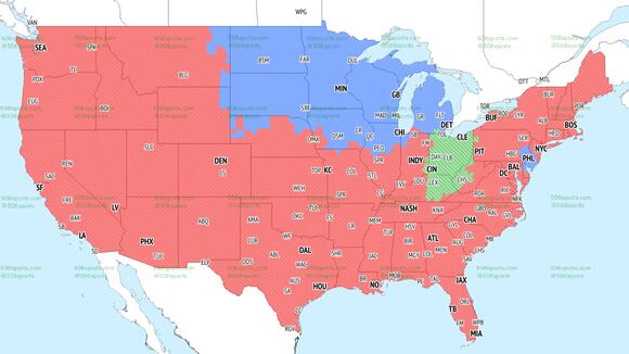 NFL Coverage Map Week 18: Updated TV Broadcast Schedule and Announcers ...