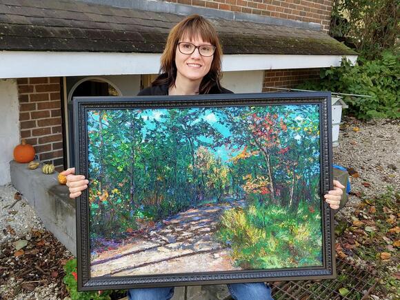 Natural grandeur: Fostoria artist captures vibrancy in Ohio landscapes