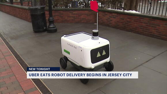 Uber Eats starts using delivery robots in Jersey City; first city on ...