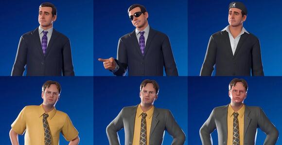 The Office Fortnite Skins Revealed – All Emotes & Cosmetics Leaked ...