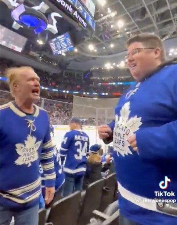 Maple Leafs fan ripped for throwing elderly season ticket holder’s ...