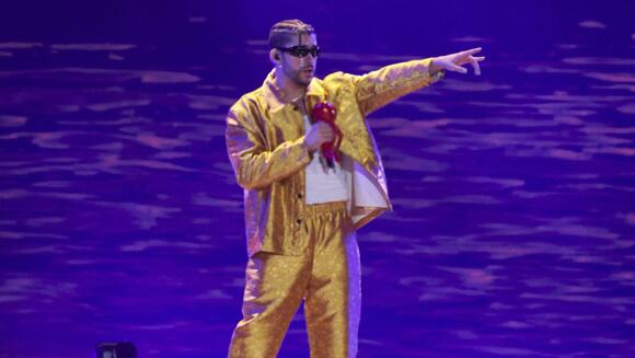 Bad Bunny Falls Mid-Song at Mexico Concert Ahead of His Controversial ...
