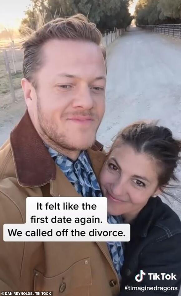 Imagine Dragons frontman Dan Reynolds reveals that a last-minute text ...