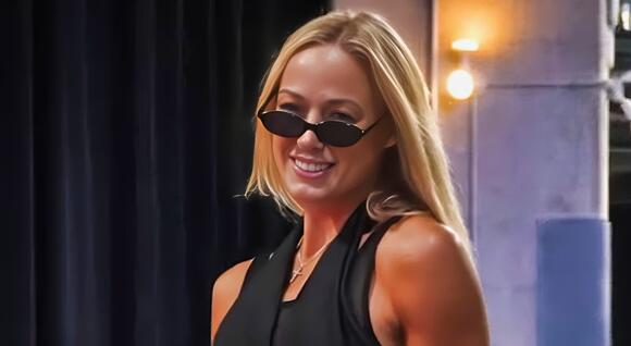 VIDEO: Sophie Cunningham’s Legs Stole The Show As She Rocked A Risky See-Through Pregame Outfit ...