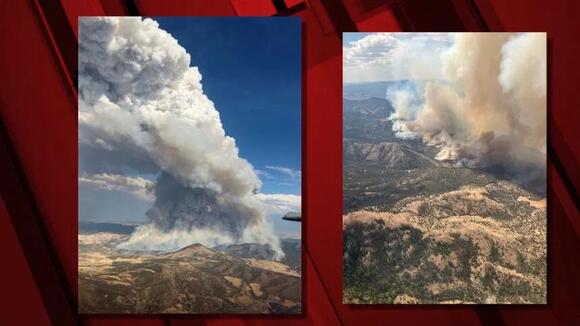 Fire officials see more danger amid heat, wind; Wiley Flat Fire tops ...
