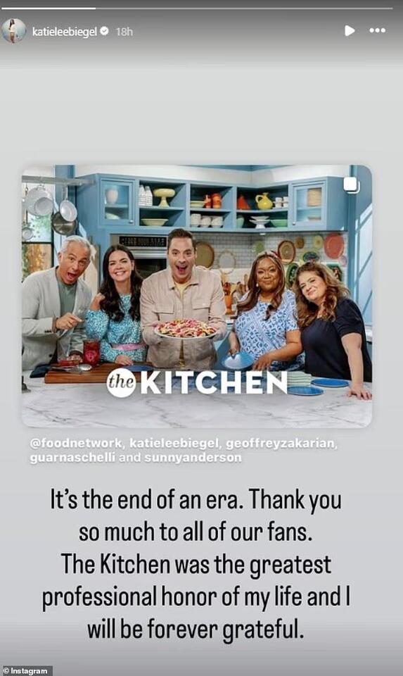 The Kitchen star breaks silence on shock cancellation as Food Network ...